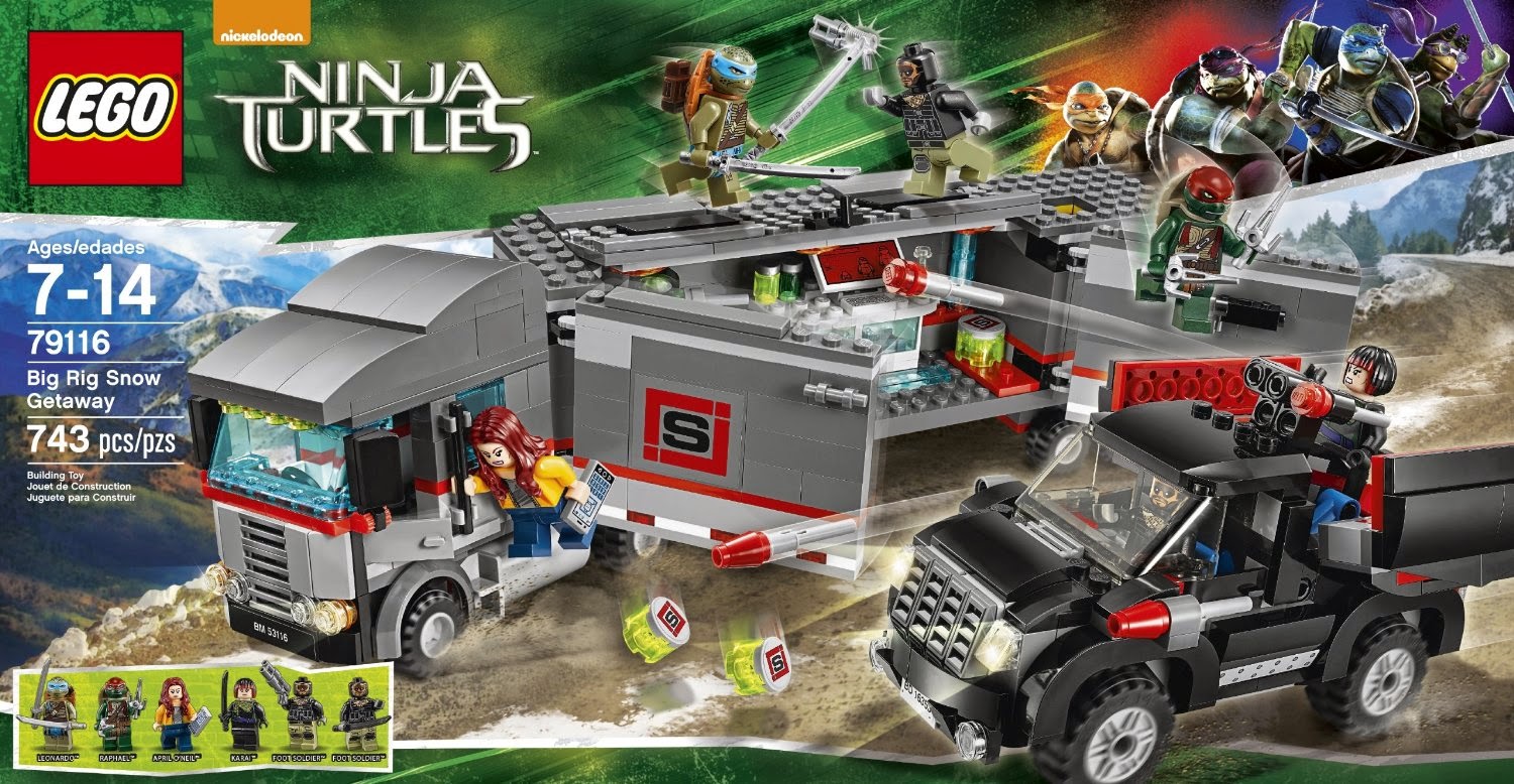 The Minifigure Collector: Lego and Mega Bloks- Teenage Mutant Ninja ...