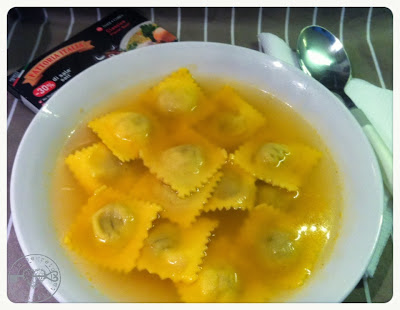 Un segreto in soffitta: Ravioli di carne in brodo