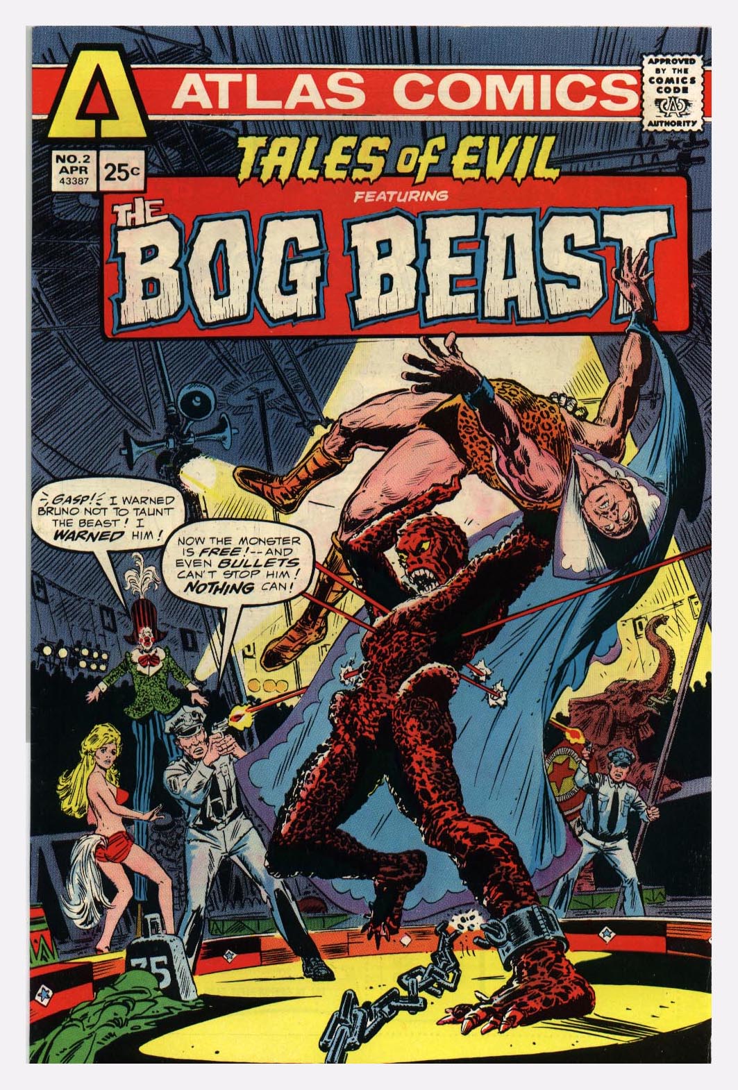 Gone & Forgotten: MONDAY'S MONSTER : THE BOG BEAST