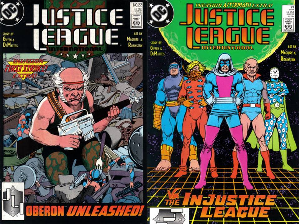 Dave's Comic Heroes Blog: DC Invasion Crossovers Part 2