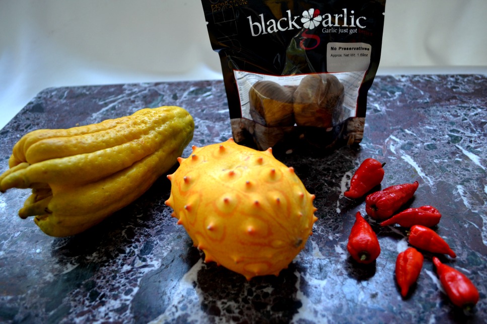 A Cook and Her Books: Spooky Fruit from Frieda's Produce