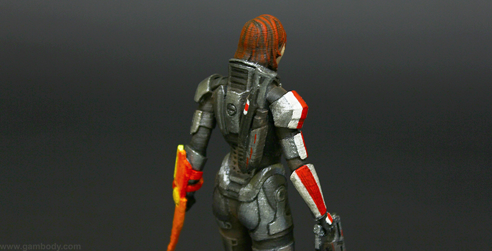 Mass Effect Female Shepard 3D Figurine | Static | 3D Printing Designs