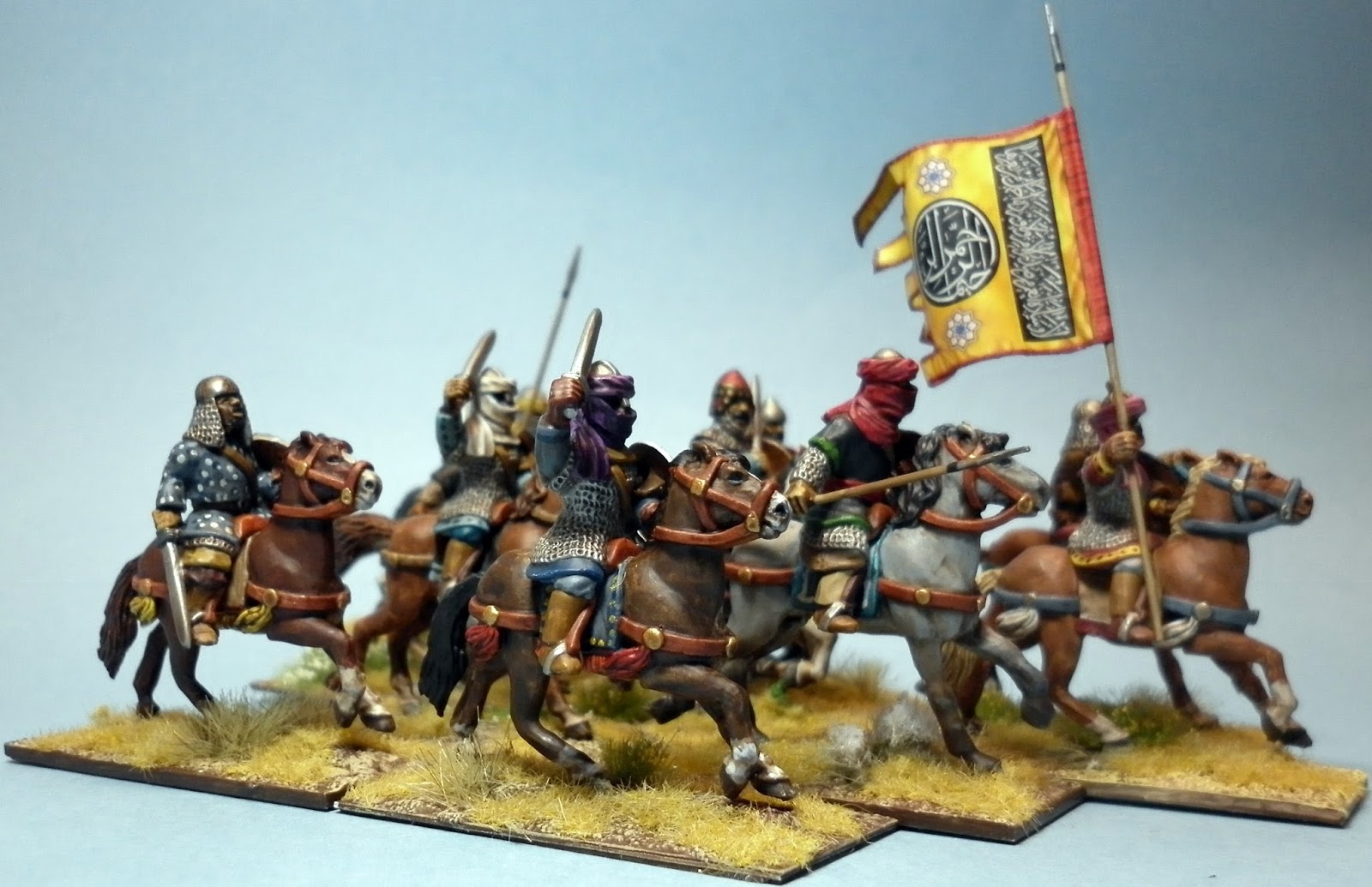 O BRIGADEIRO: Soldiers of God - Arab Heavy Cavalry Unit in 28mm