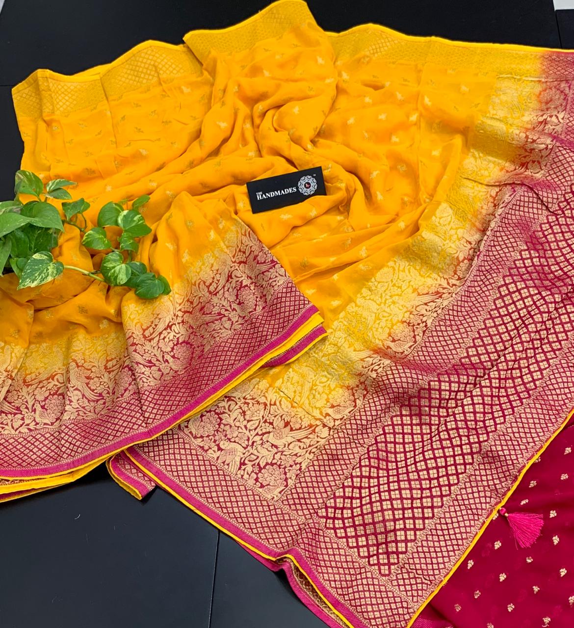 Kanchi crape sarees