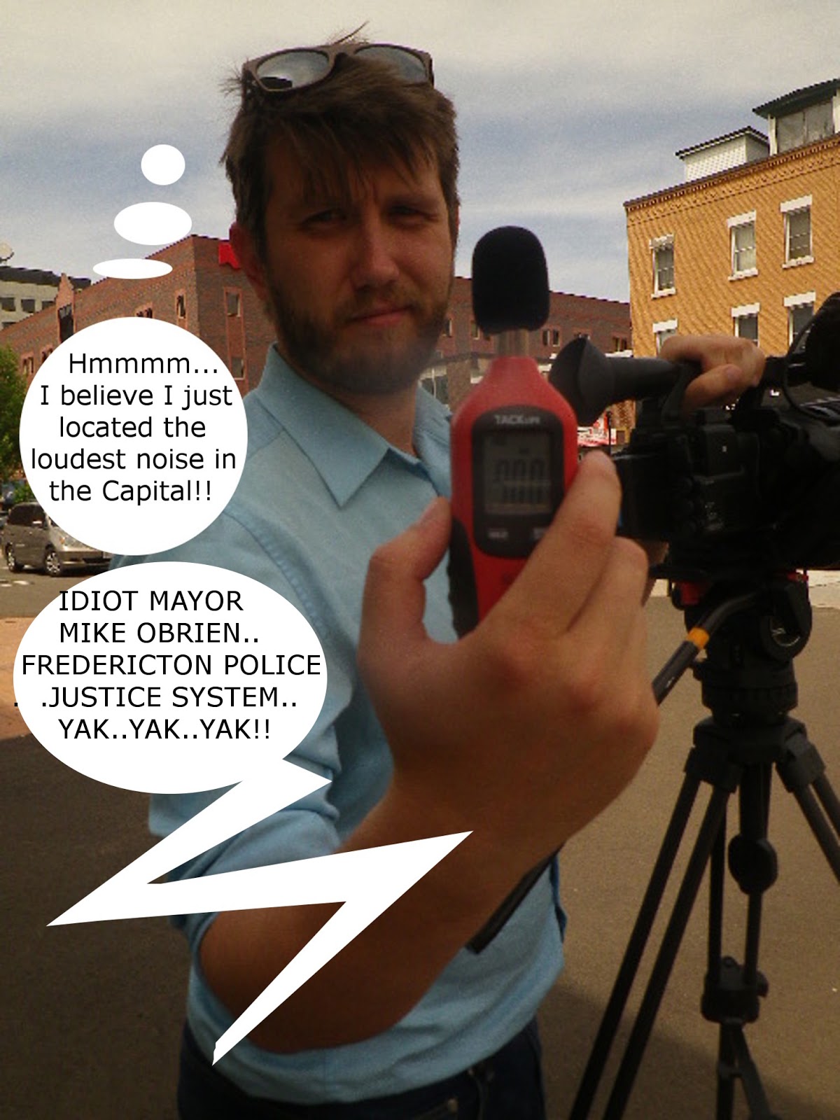 Charles Leblanc's Other Blog: CBC Journalist Shane Fowler on the Noise ...