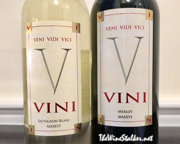 Wine Review: VINI Sauvignon Blanc 2016 & VINI Merlot 2016 ~ The Wine ...
