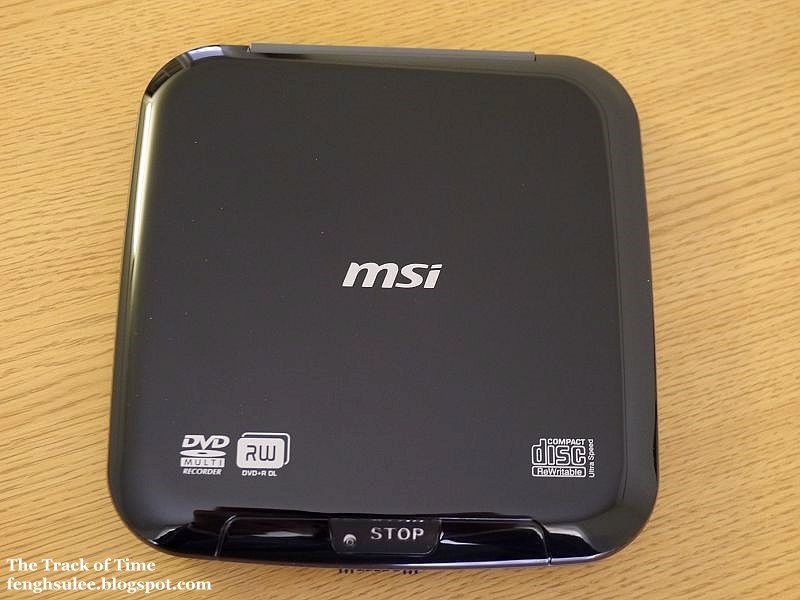 MSi External Slim DVD Drive | The Track of Time