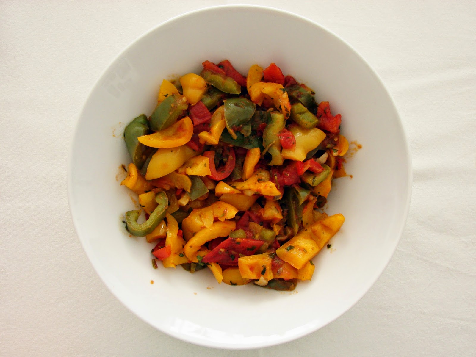 a . paladar . te: Salada de Pimentos Salteados