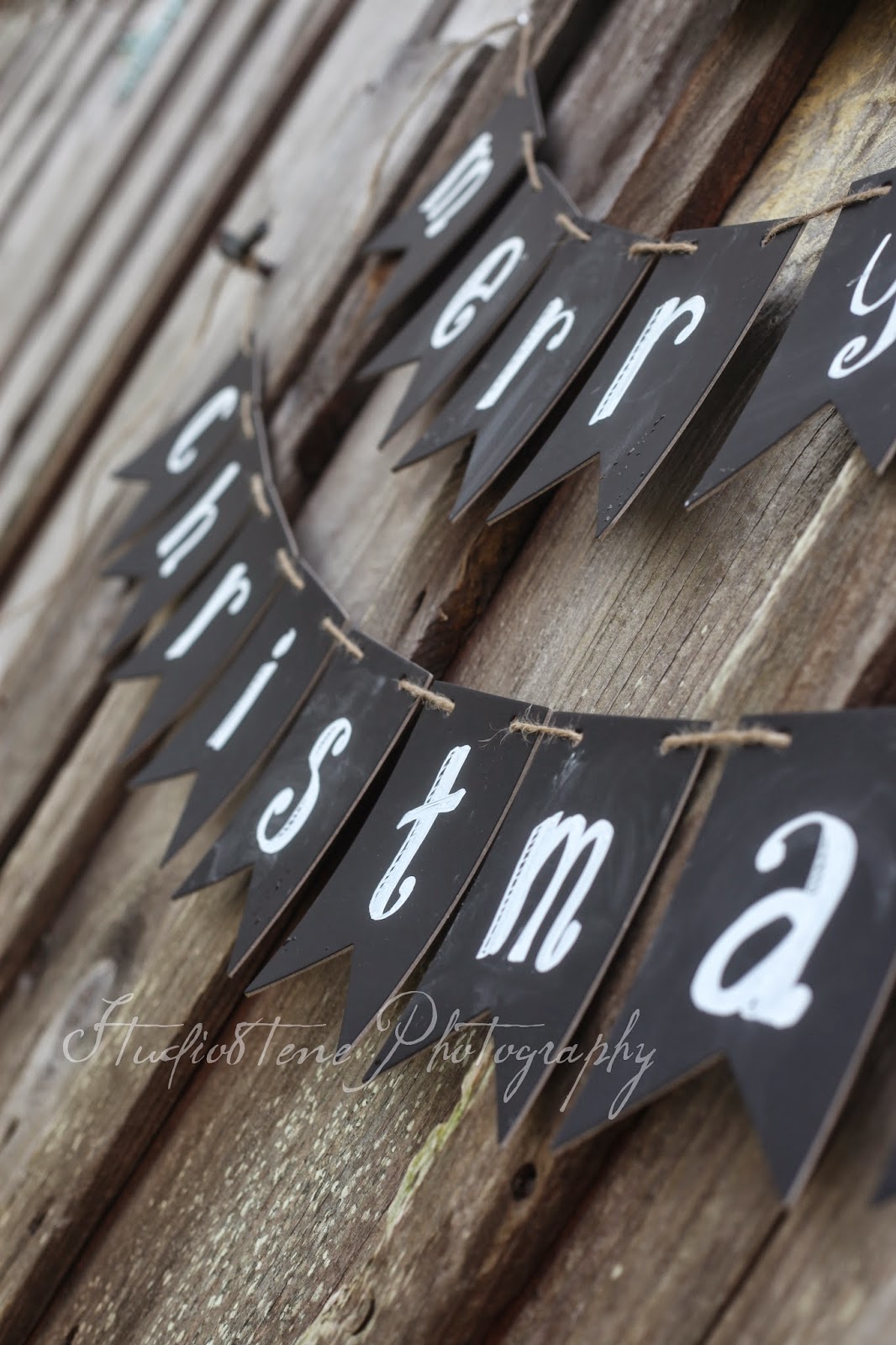 Paper Joy: Christmas Chalkboard Banner
