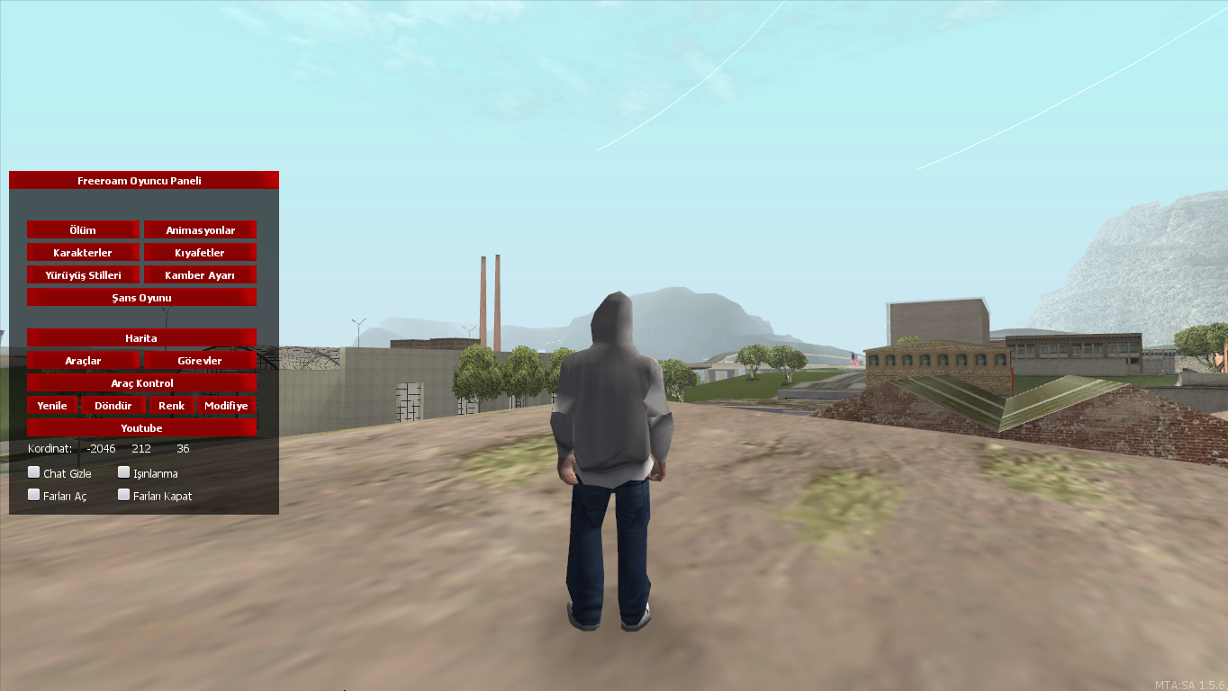 MTA SA F1 Freeroam GUI Scripti #3