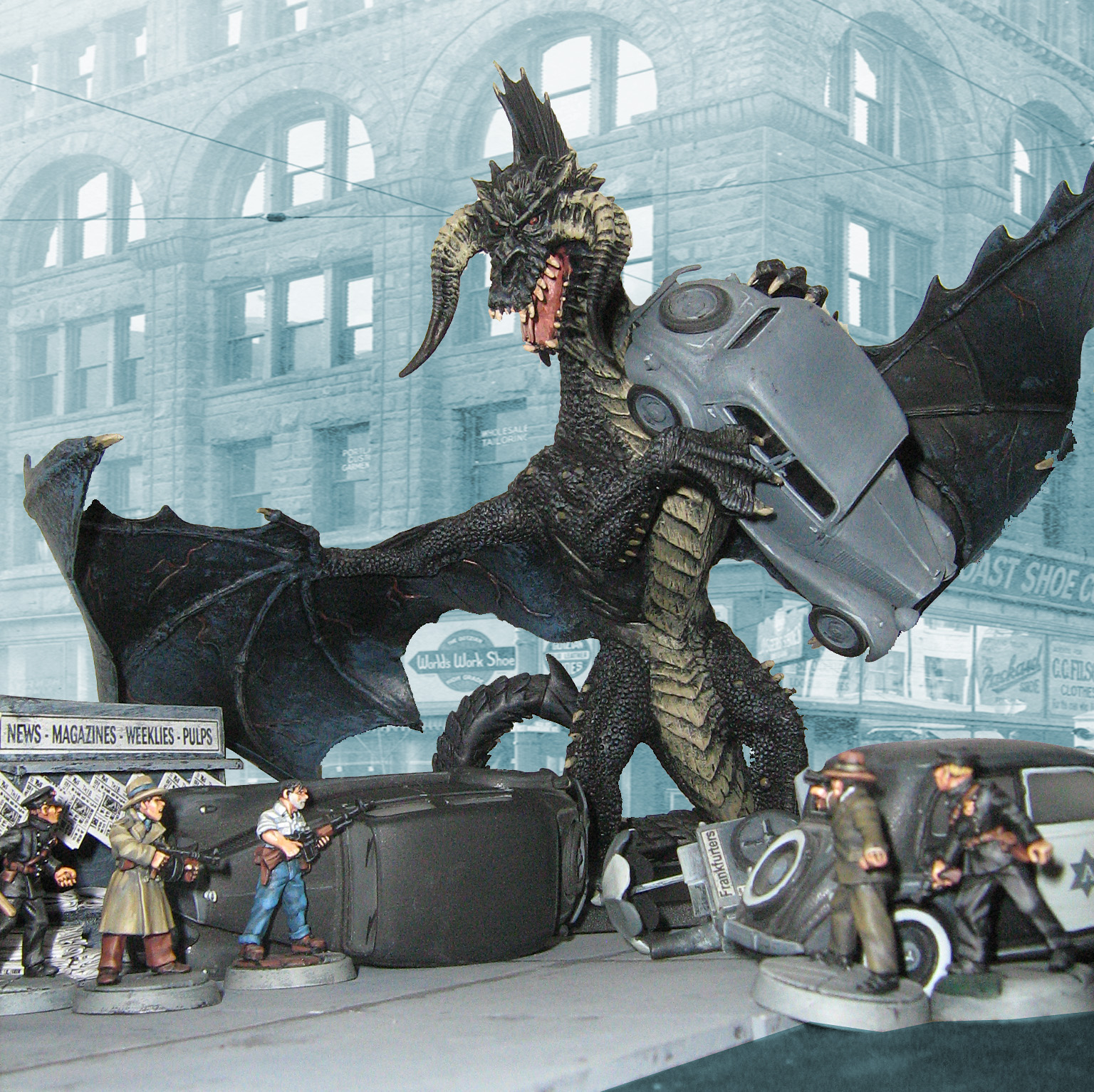 Carmen's Fun Painty Time: Dungeons and Gangsters and Dragons