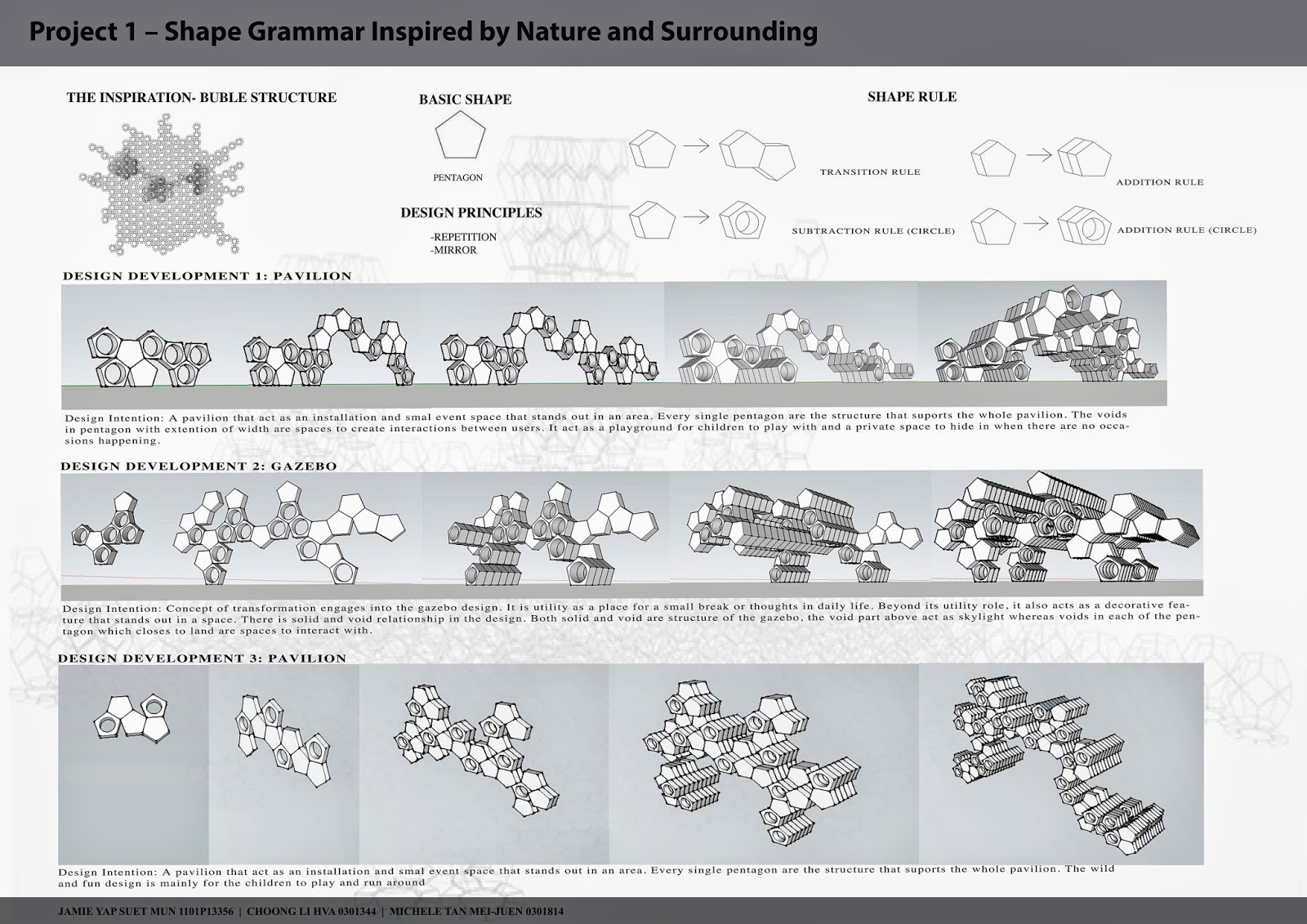 E-PORTFOLIO: SHAPE GRAMMAR [ARC3153]
