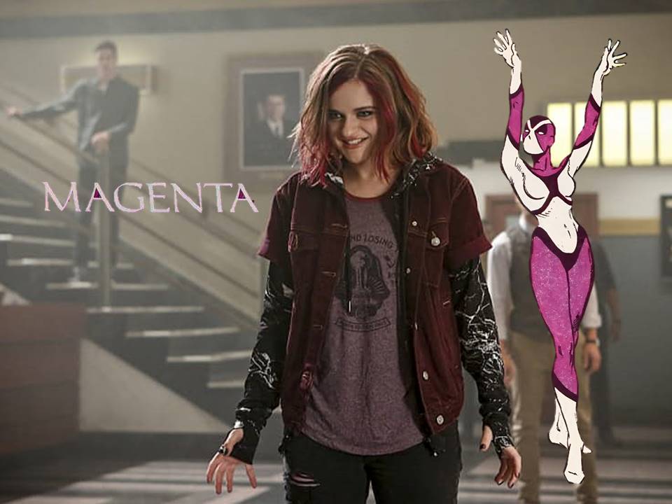Dave's Comic Heroes Blog: Flash Facts: The Early Days of Magenta