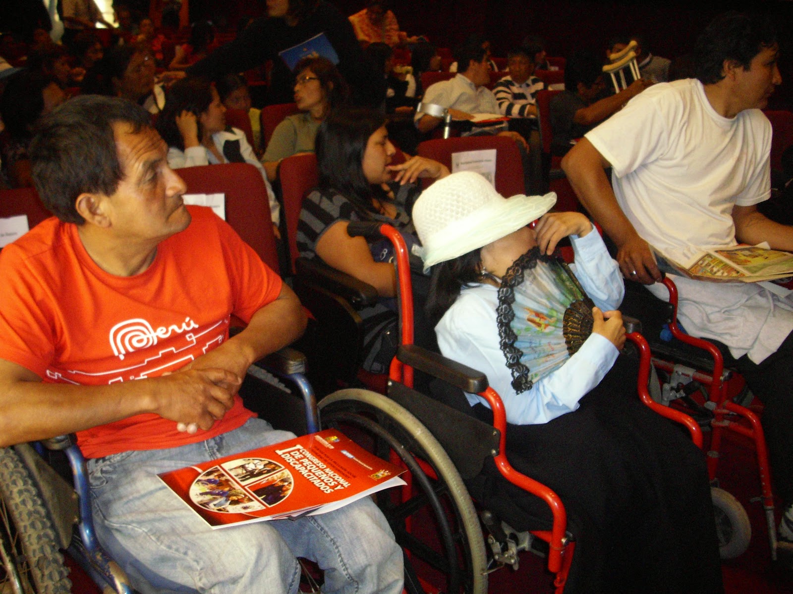 OMAPED PERU: PERSONAS CON DISCAPACIDAD SE PRONUNCIAN EN HUACHO