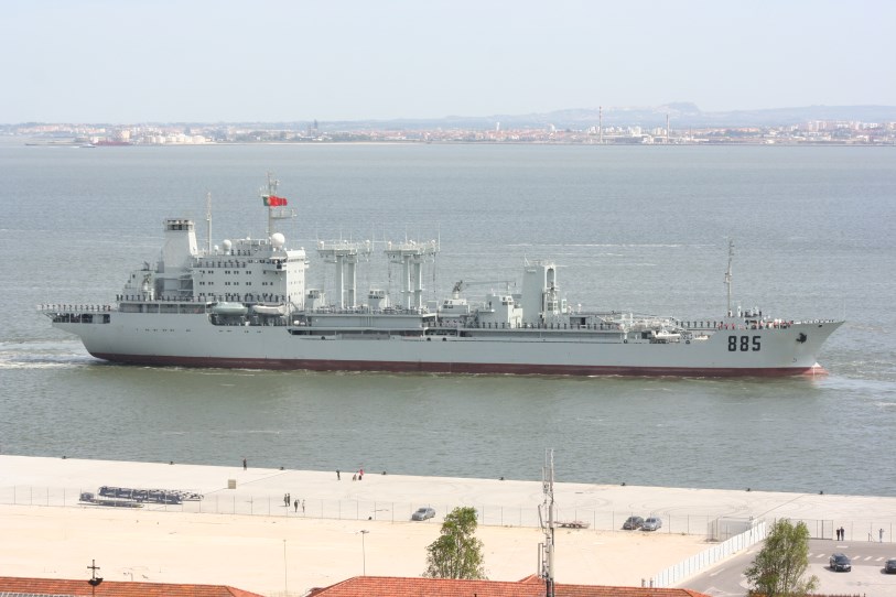 Sergio@Cruises: Navios de guerra "Chineses" no Tejo