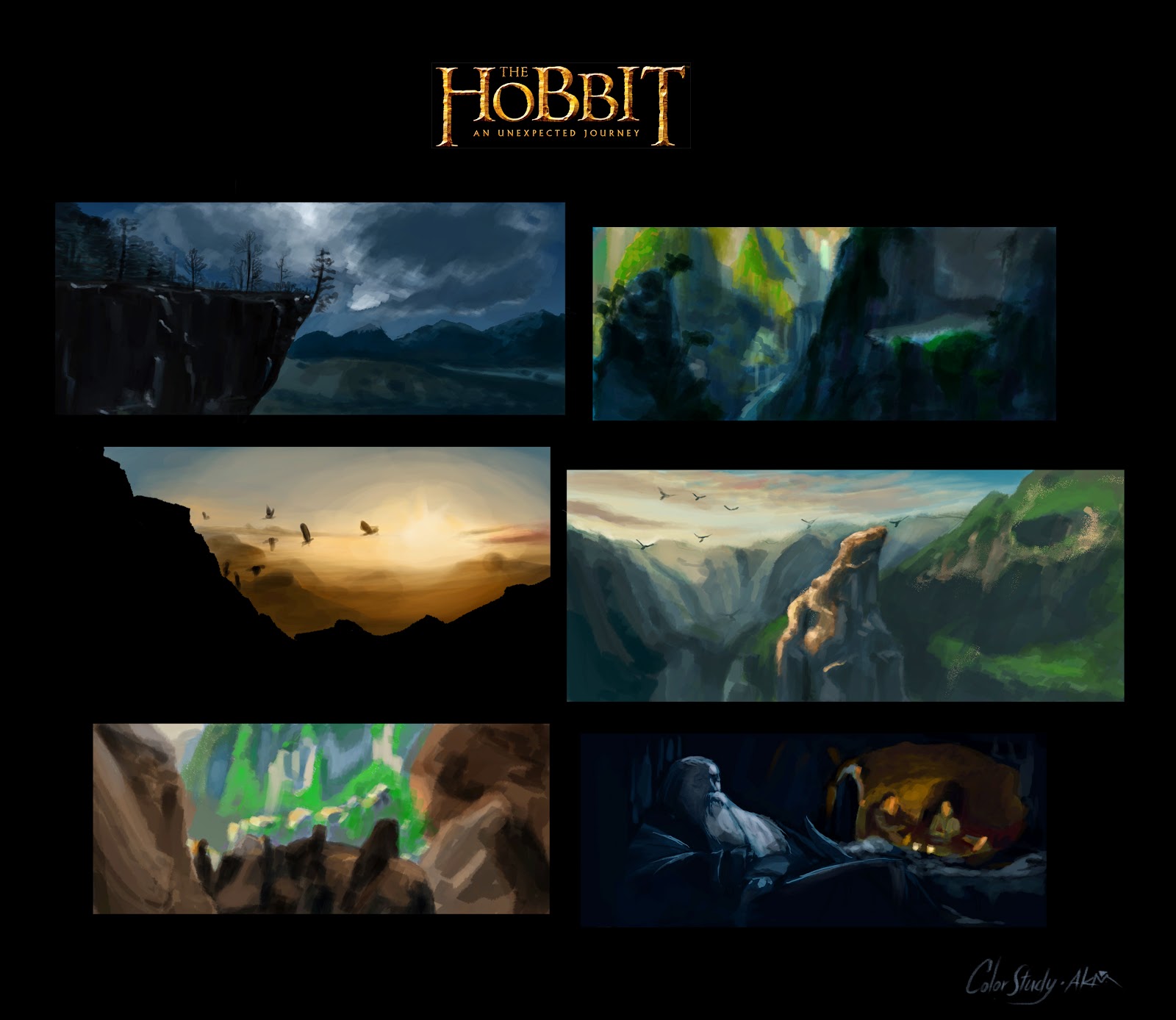 akm: THE HOBBIT/ COLOR STUDY