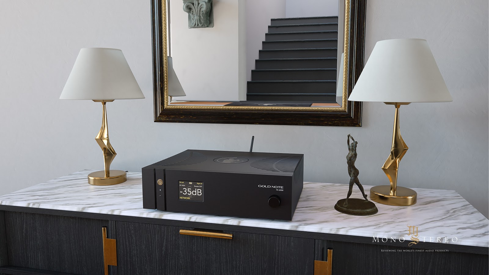 GOLD NOTE IS-1000 INTEGRATED AMPLIFIER – M & S | Ultimate High-Fidelity