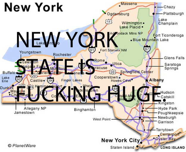 Cities In Upstate New York Map - United States Map