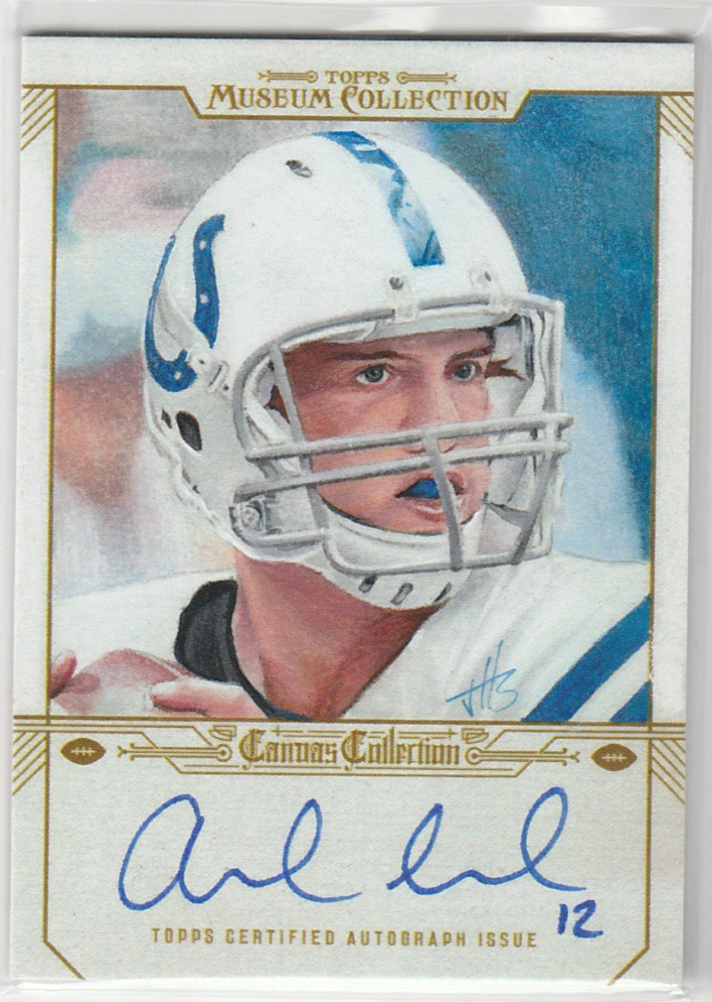 Sports Cards Plus Store Blog: LELAND PULLS 1 of 1 ANDREW LUCK 2015 ...