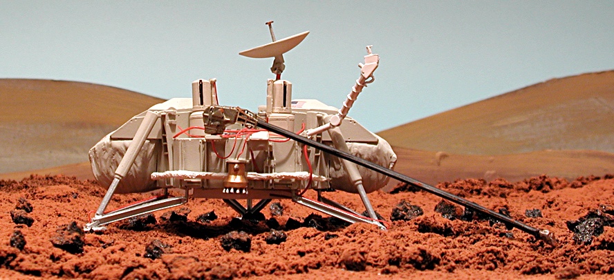 Curiosity Landing On Steps