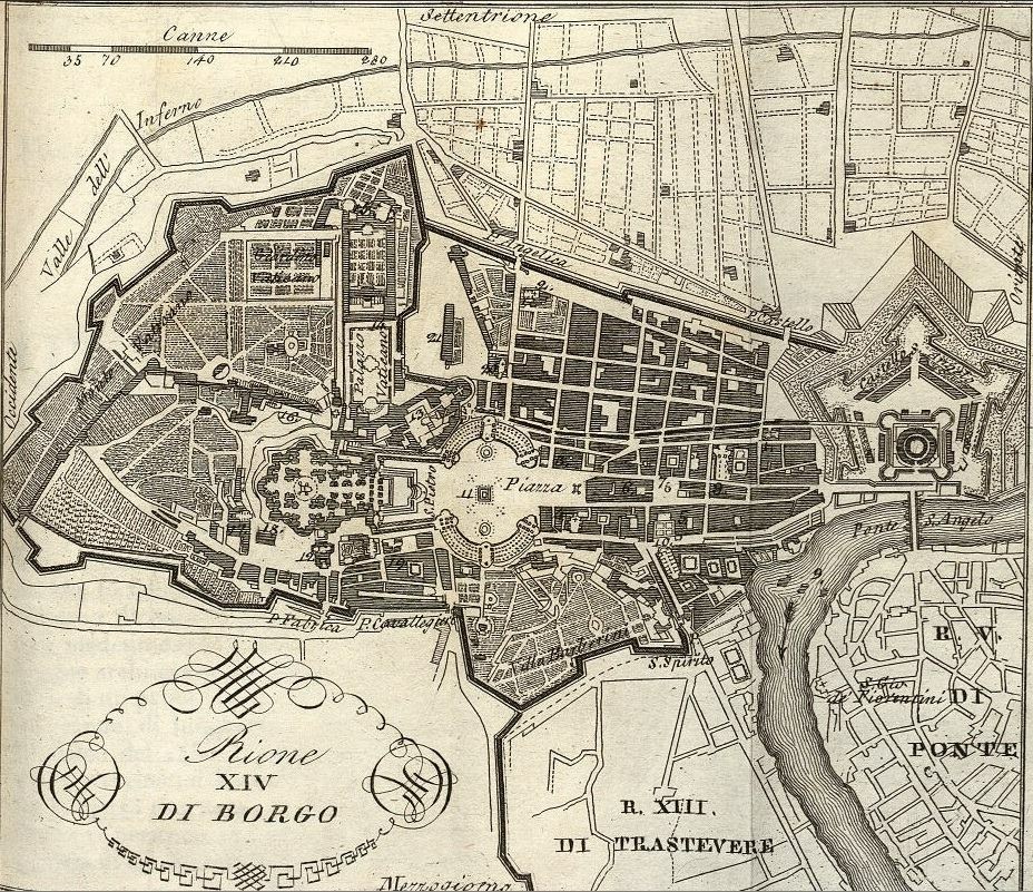 Rerum Romanarum: Rione Borgo
