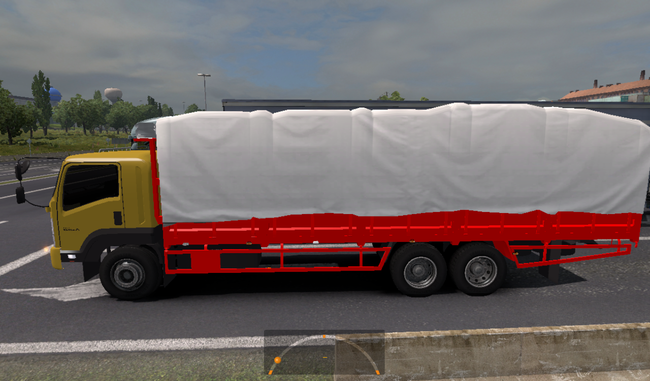 Mod ets2 Traffic isuzu Giga [AI Traffic Giga]