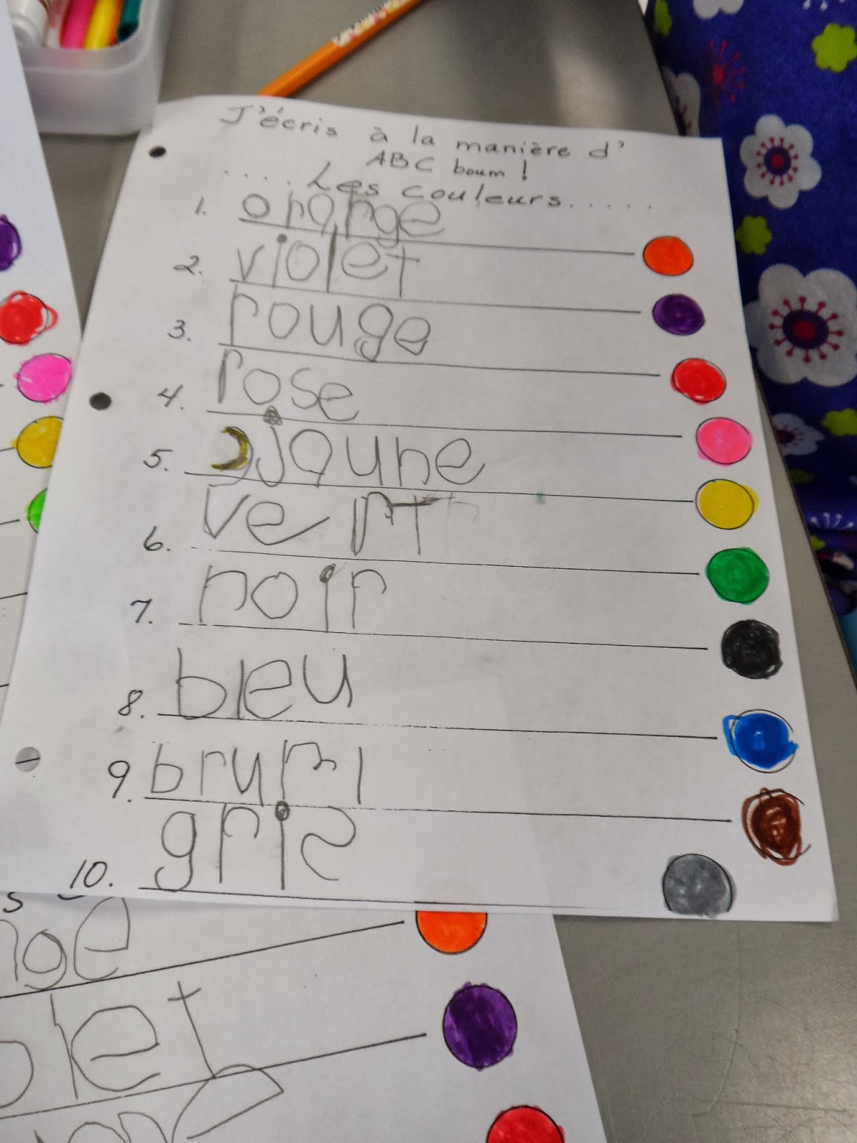 Sablière003: J'ÉCRIS À LA MANIÈRE D'ABC BOUM!