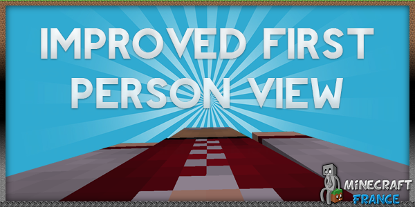 Improved First Person View 1.4.7 MineCraft Mod - FrMineCraft