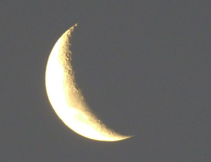 A bad witch's blog: Pagan Eye: Crescent Moon From Australia