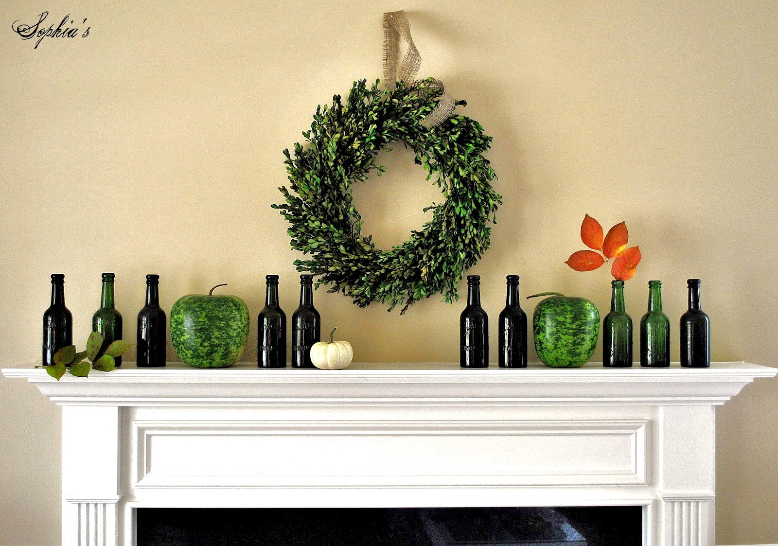 Sophia's: My Fall Mantels of 2012