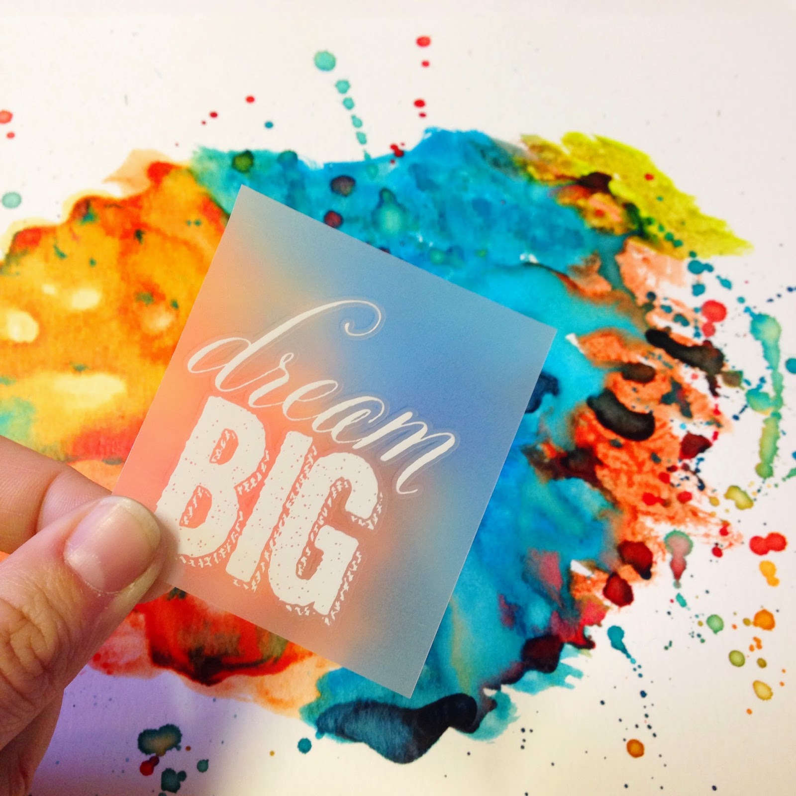 Hey Squirrel Design Co.: Watercolor Splash Art