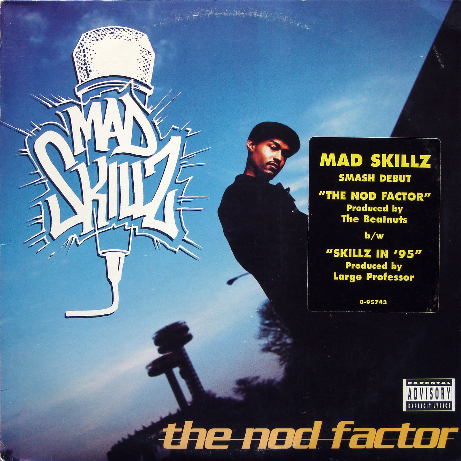 HipHop-TheGoldenEra: Sure Shot Singles : Mad Skillz - Skillz in '95 ...
