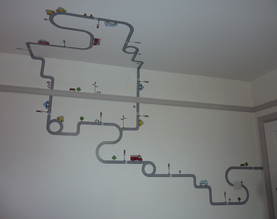 Jovial Spondoodles: Racing Car Bedroom