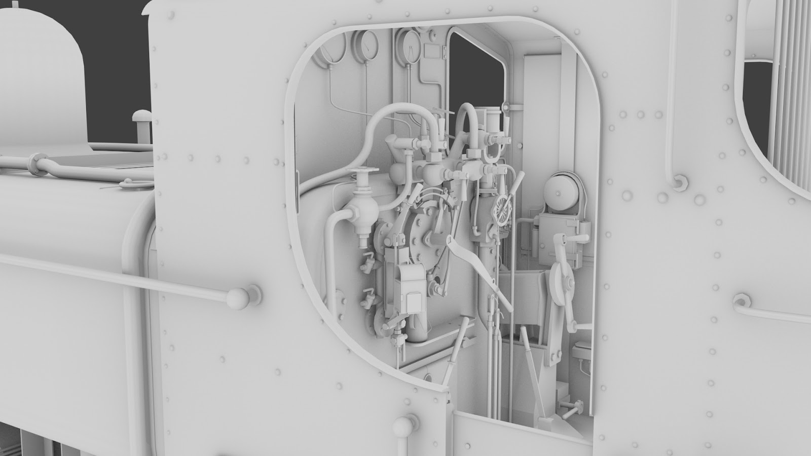 Victory Works: GWR Pannier Tanks: 54/64/7400 Cab Complete