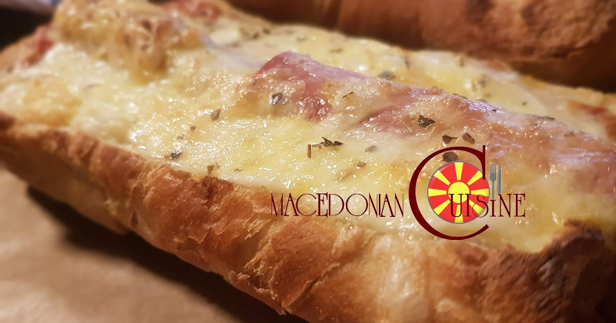 FILLED BREAD BOATS ~ Macedonian Cuisine