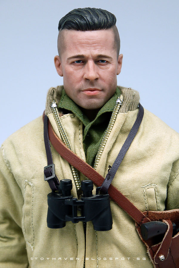 toyhaven: Kitbash 1:6 scale Brad Pitt as WWII U.S. Army staff sergeant ...