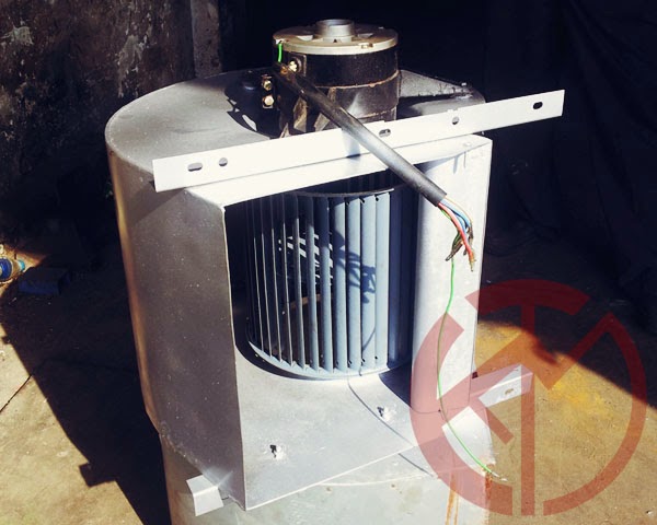 Workshop : Buat baru rumah dan fan blower AC kapal ~ Karya Tehnik Mandiri