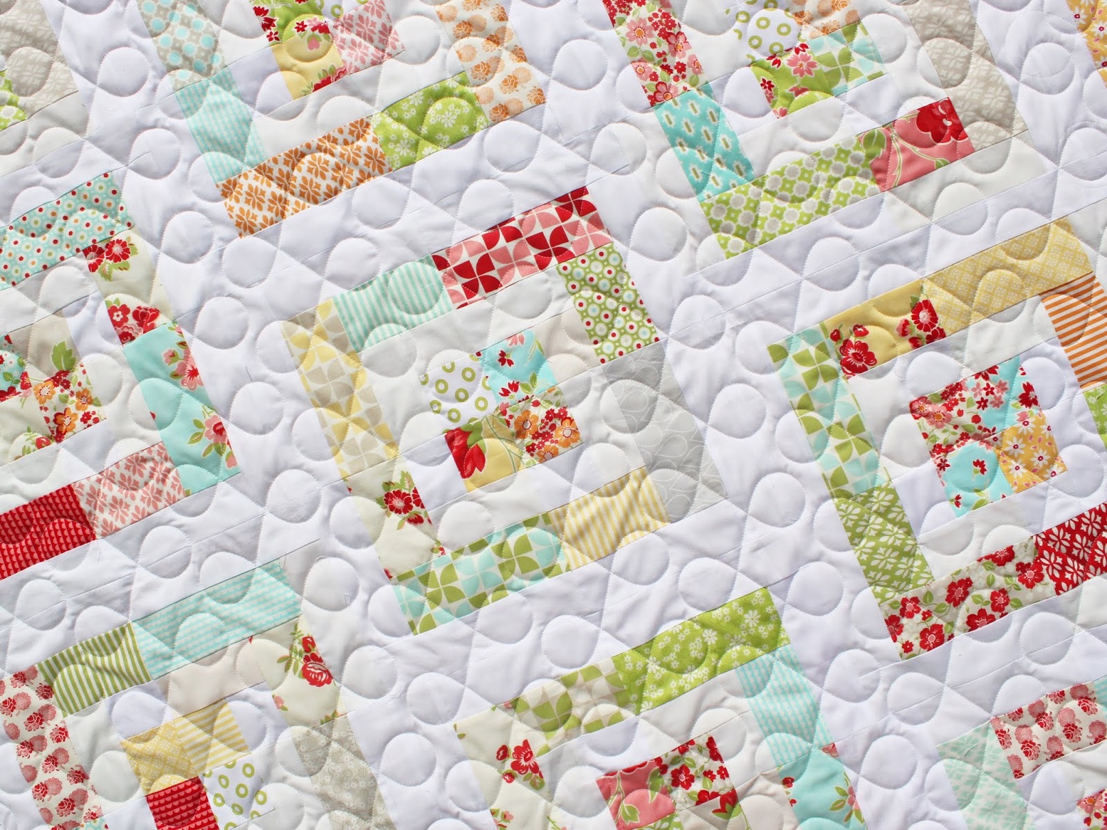 Canoe Ridge Creations: A Bonnie & Camille Color Pop Baby Quilt | # ...