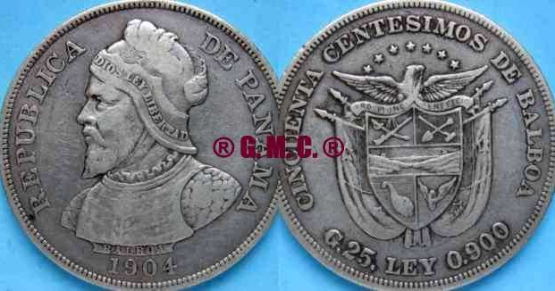 Monedas mundiales coleccion, world coins: Monedas de Panama coins