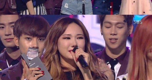EXID wins #1 on 'Inkigayo' + EXO spins their way through their comeback ...