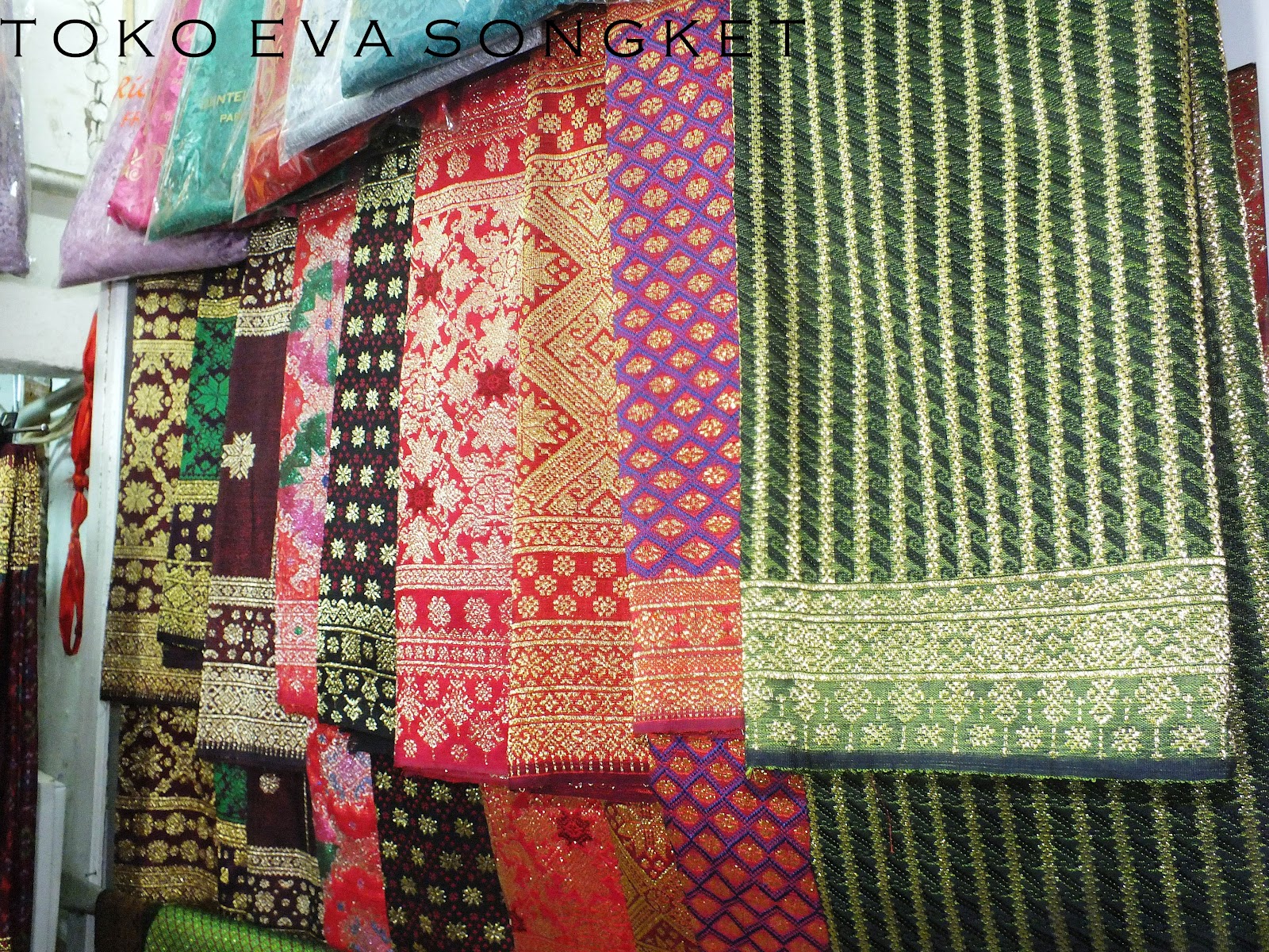Jual Songket Palembang, Ulos Batak & kain tenun Indonesia