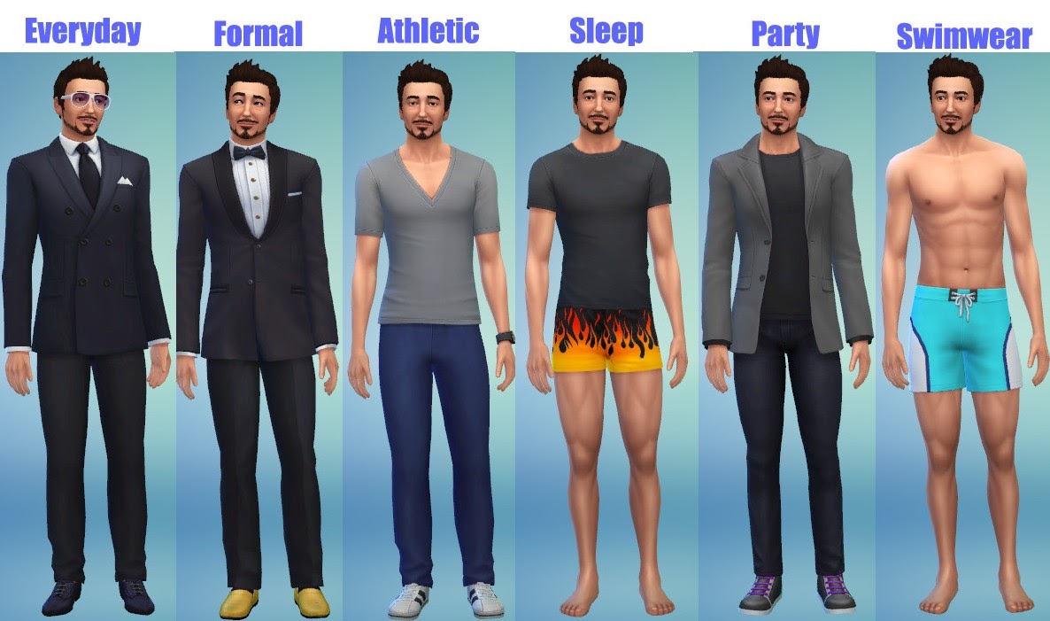 My Sims 4 CAS - Robert Downey Jr. - Imagination Sims 4 CAS