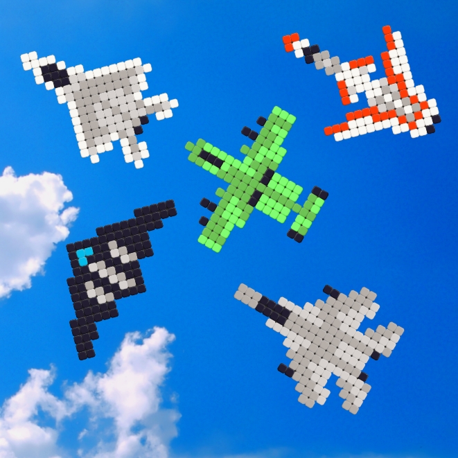 Grid Art: Free Pixel Patterns