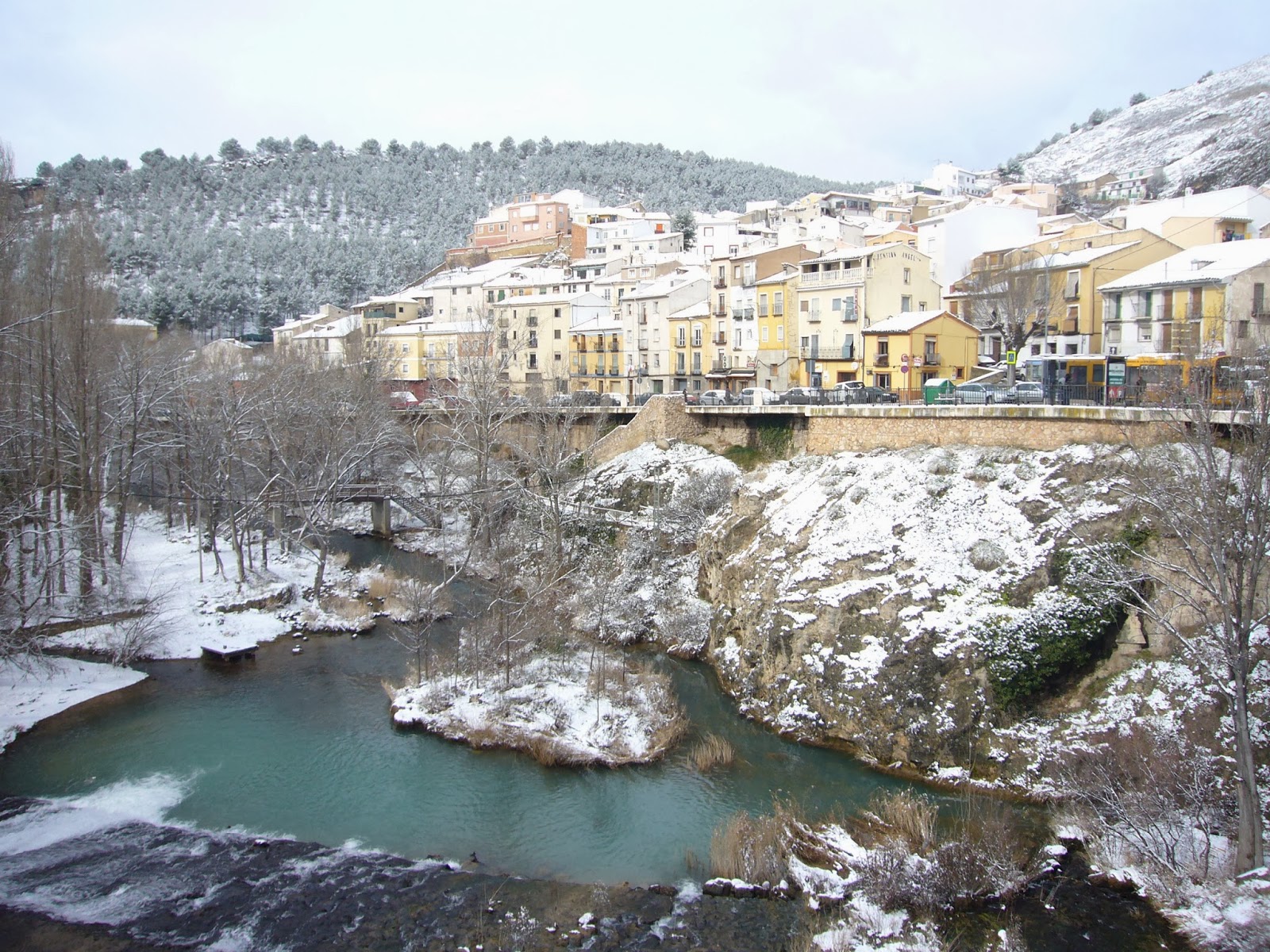 VARIACIONES CON LA HOZ DEL RÍO JÚCAR NEVADA (CUENCA CAPITAL)