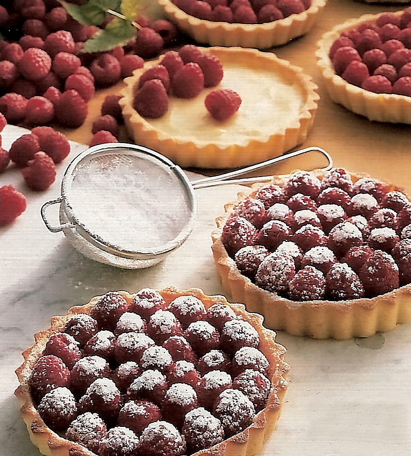 Les petites et grandes gourmandises de Zem.: Tartelettes aux framboises.