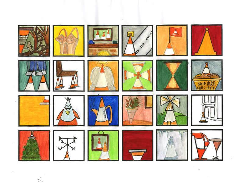 Graphic Design and Illustration: '100 Ideas' - Year 1 Project