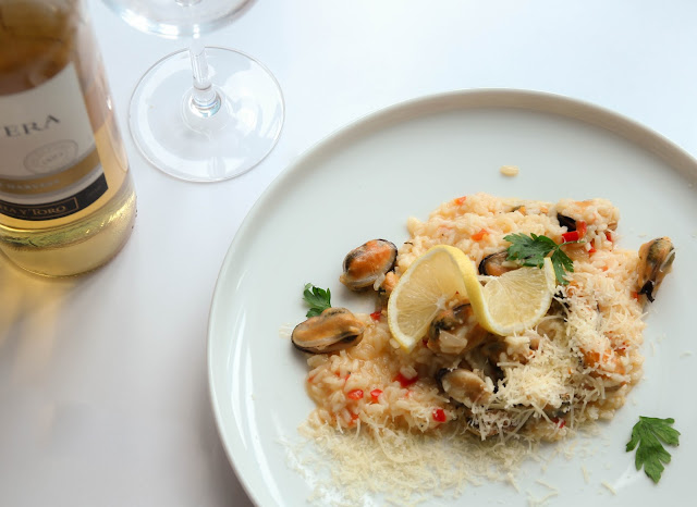 B&B Virtuvė: Rizoto su midijomis