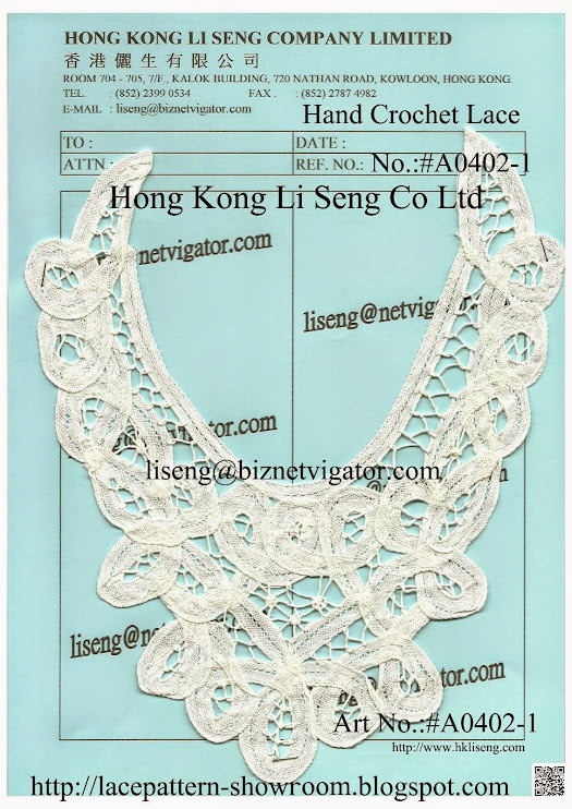 Hong Kong Li Seng Co Ltd - New Lace Trims Pattern and Lace Fabric ...