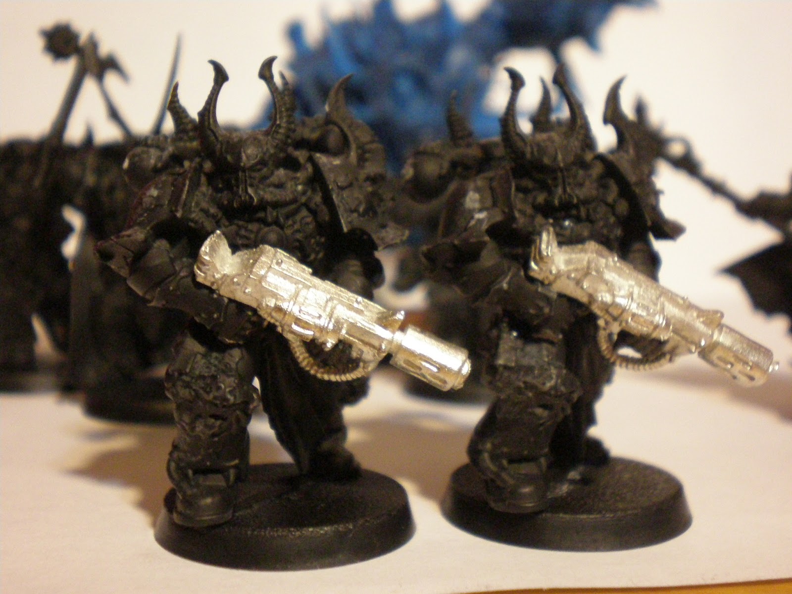 THE UNHOLY HARBINGER: Dark Vengance Chosen Conversions + Hellbrute W.I.P