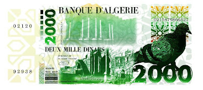 Averain's Blog: La Banque d'Algérie présente le nouveau billet de 2000 DA